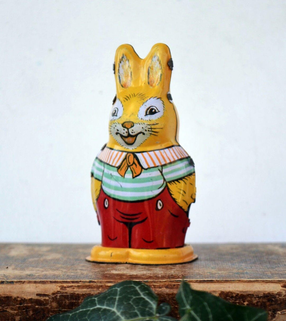 Walking Tin Rabbit Wind up Toy Made in China MS 256 - Etsy