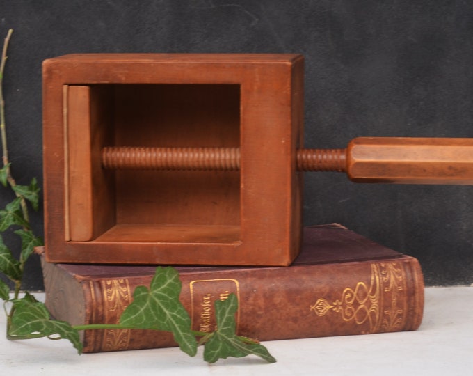 Wood Made Games Bar Old Box Press for Playing Cards - Etsy