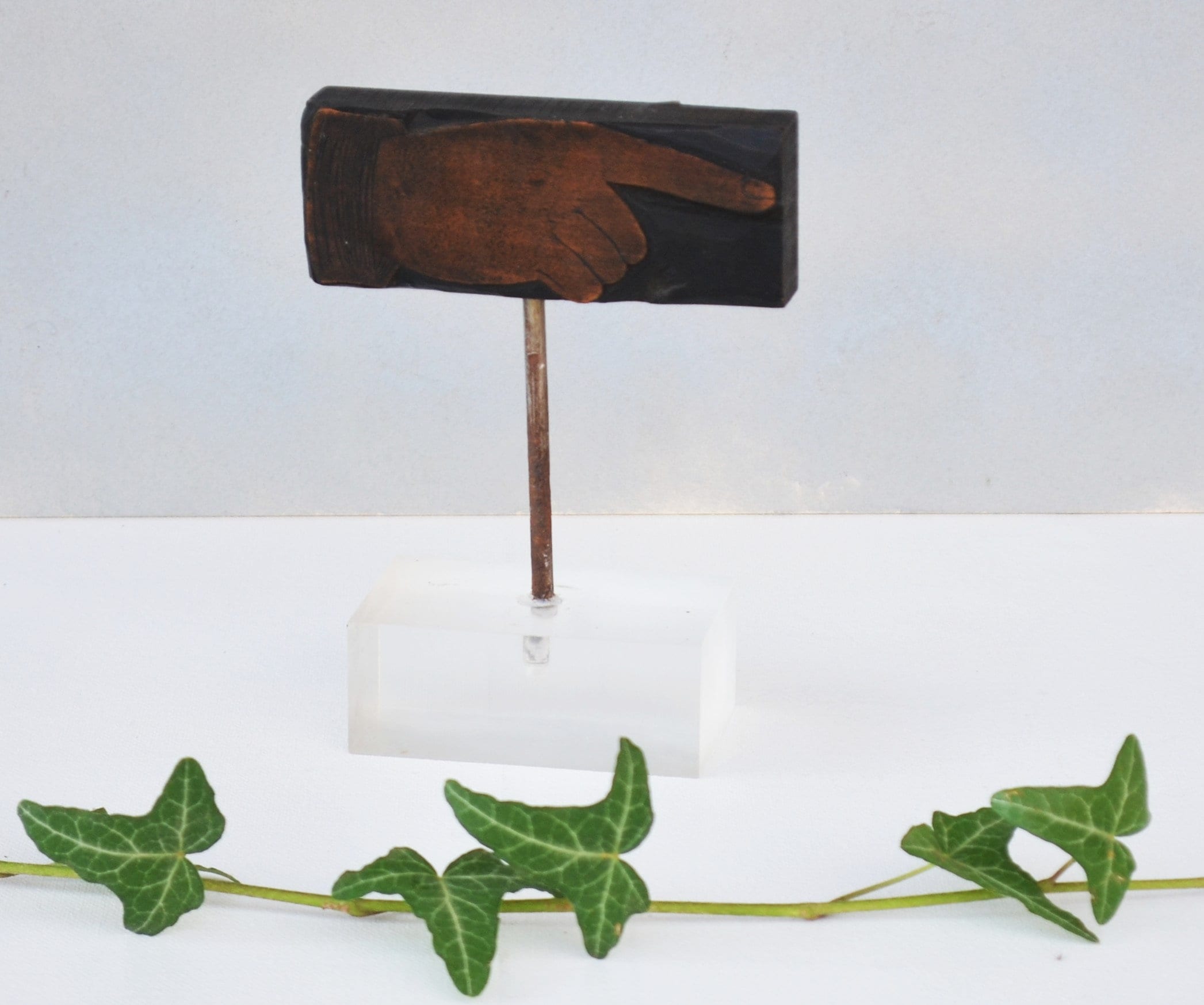 Antique Wooden Pointing Finger for Printing or Letterpress - Etsy