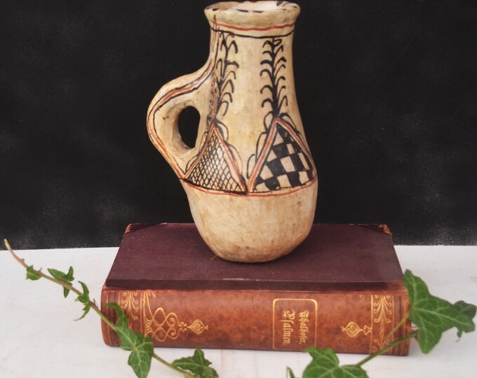 Old African Culture Berber Kabyle Clay Pottery Jug Early XX Century ...