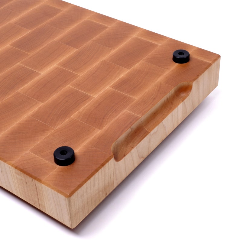 Maple End Grain Cutting Board / Juice Groove / Handmade - Etsy