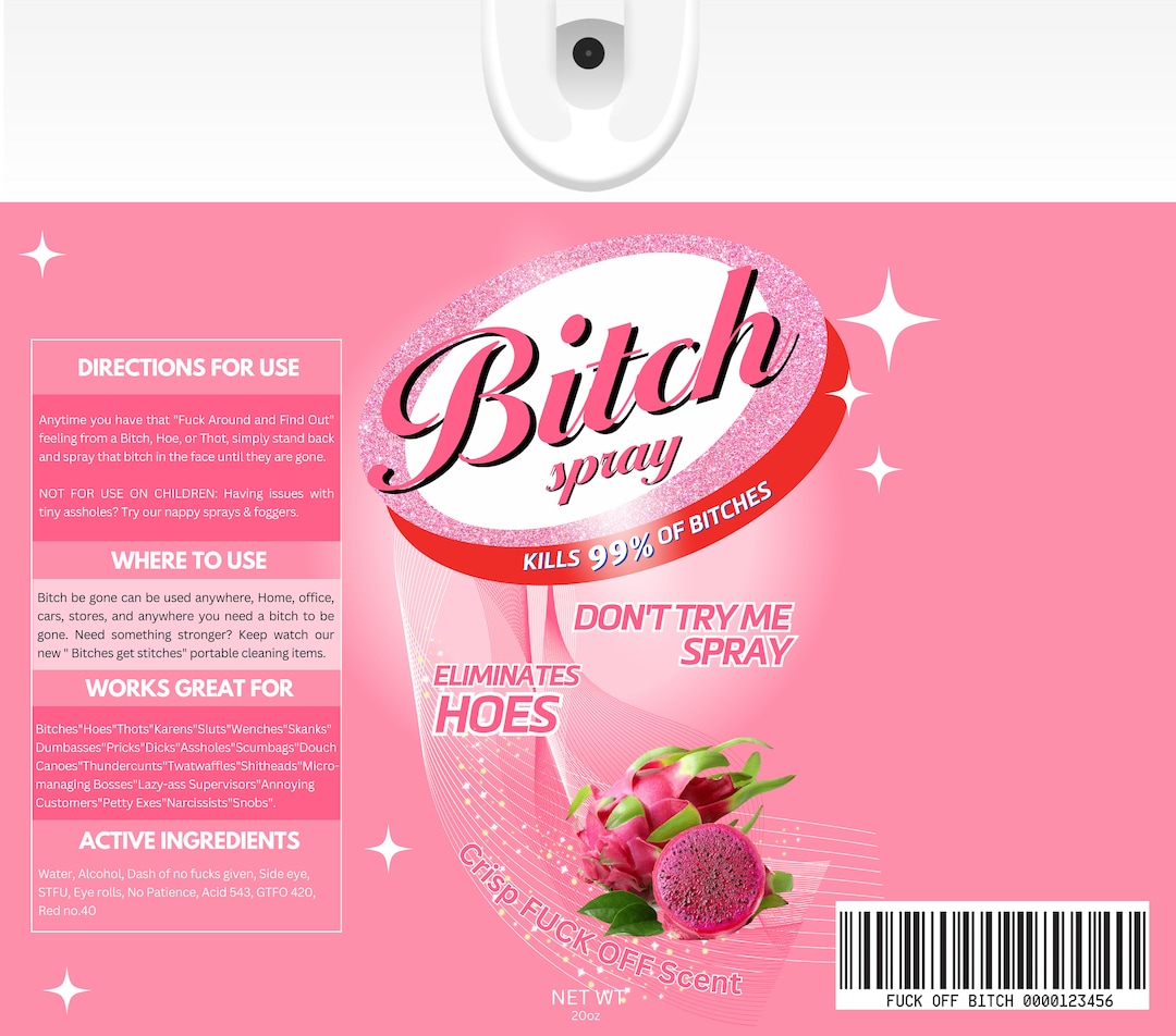 Ready to Press/not A Digital/bitch Be Gone Spray Tumbler/bitch Be Gone ...