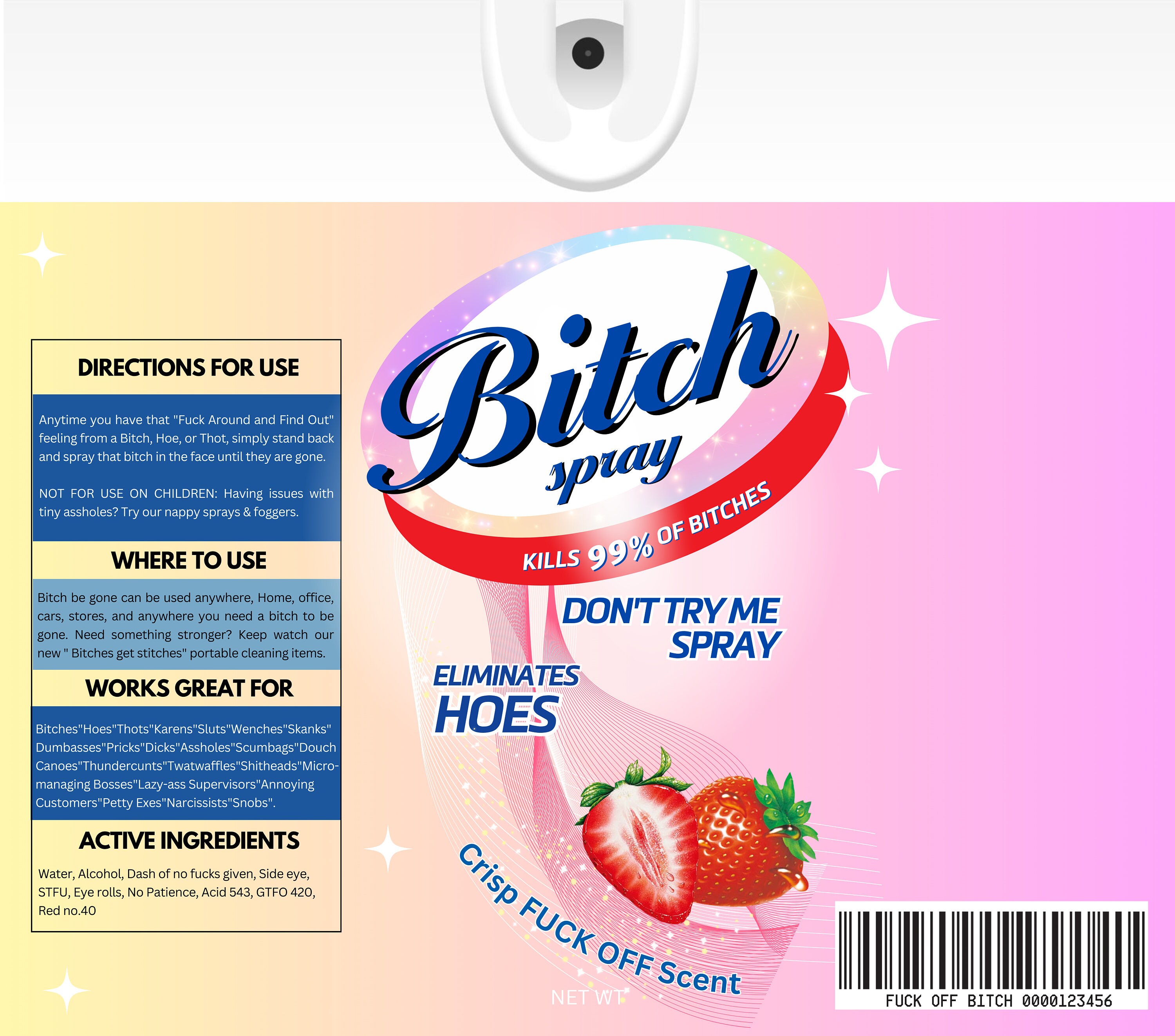 Ready to Press/not A Digital/bitch Be Gone Spray Tumbler/bitch Be Gone Tumbler Wrap/bitch Be ...