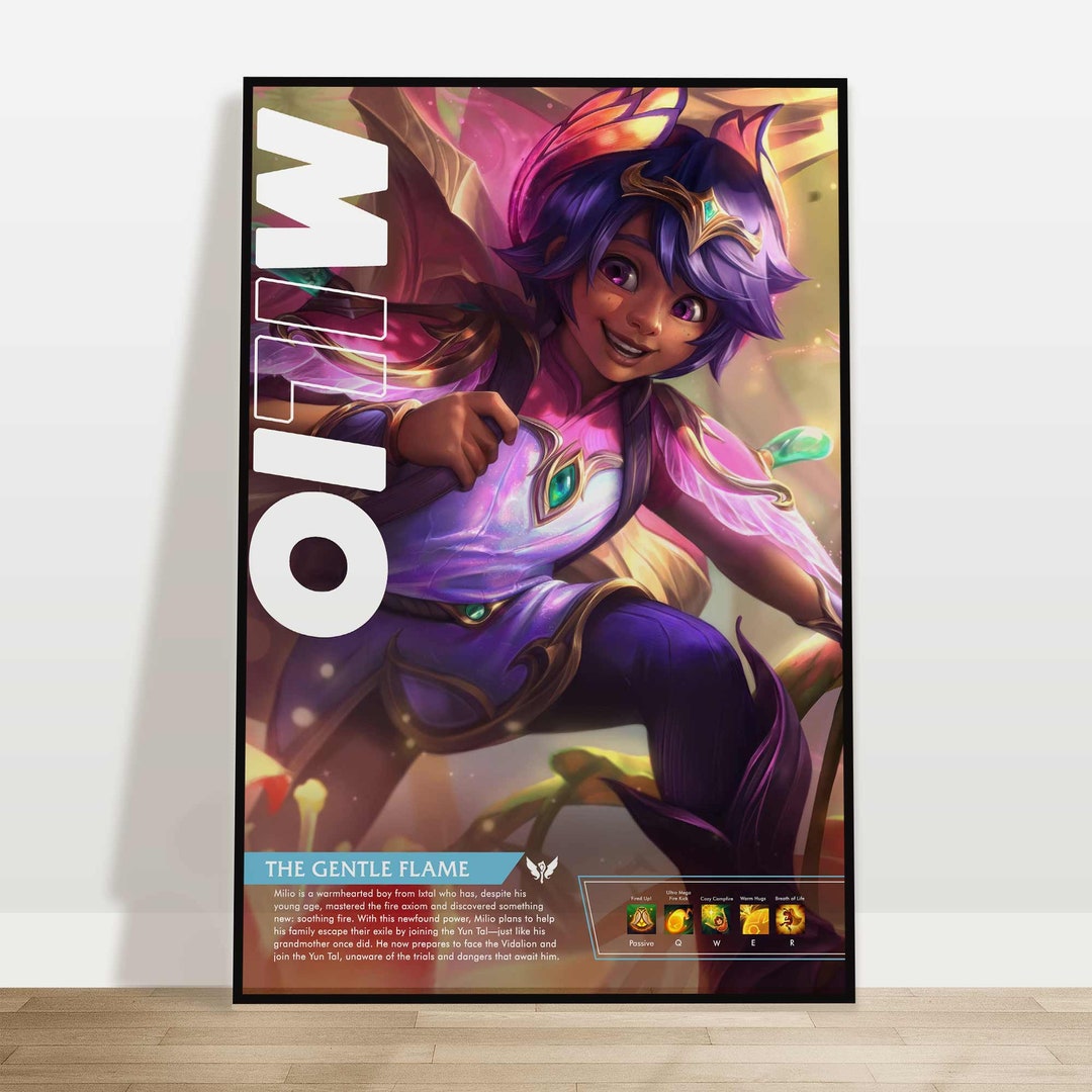 Milio | Custom League of Legends Poster | Personalize With Your ...