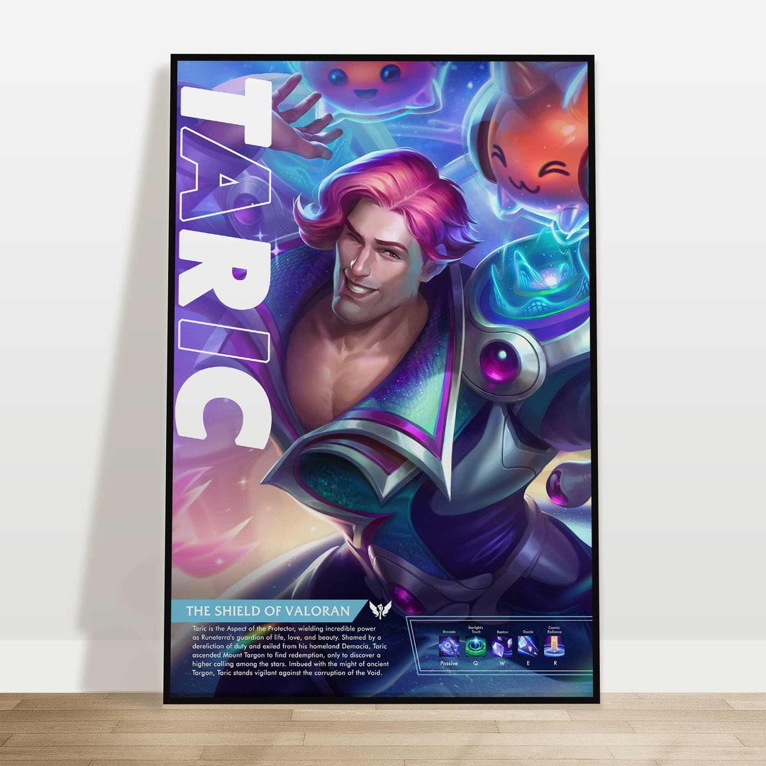 Taric | Custom League of Legends Poster | Personalize With Your ...