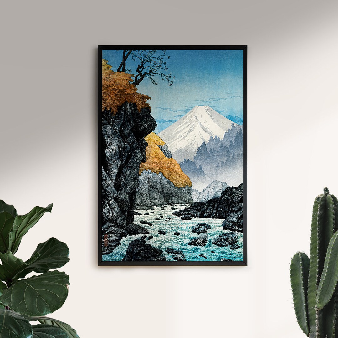 Foot of Mount Ashitaka 1932 Hiroaki Takahashi Premium Fine Art Print ...