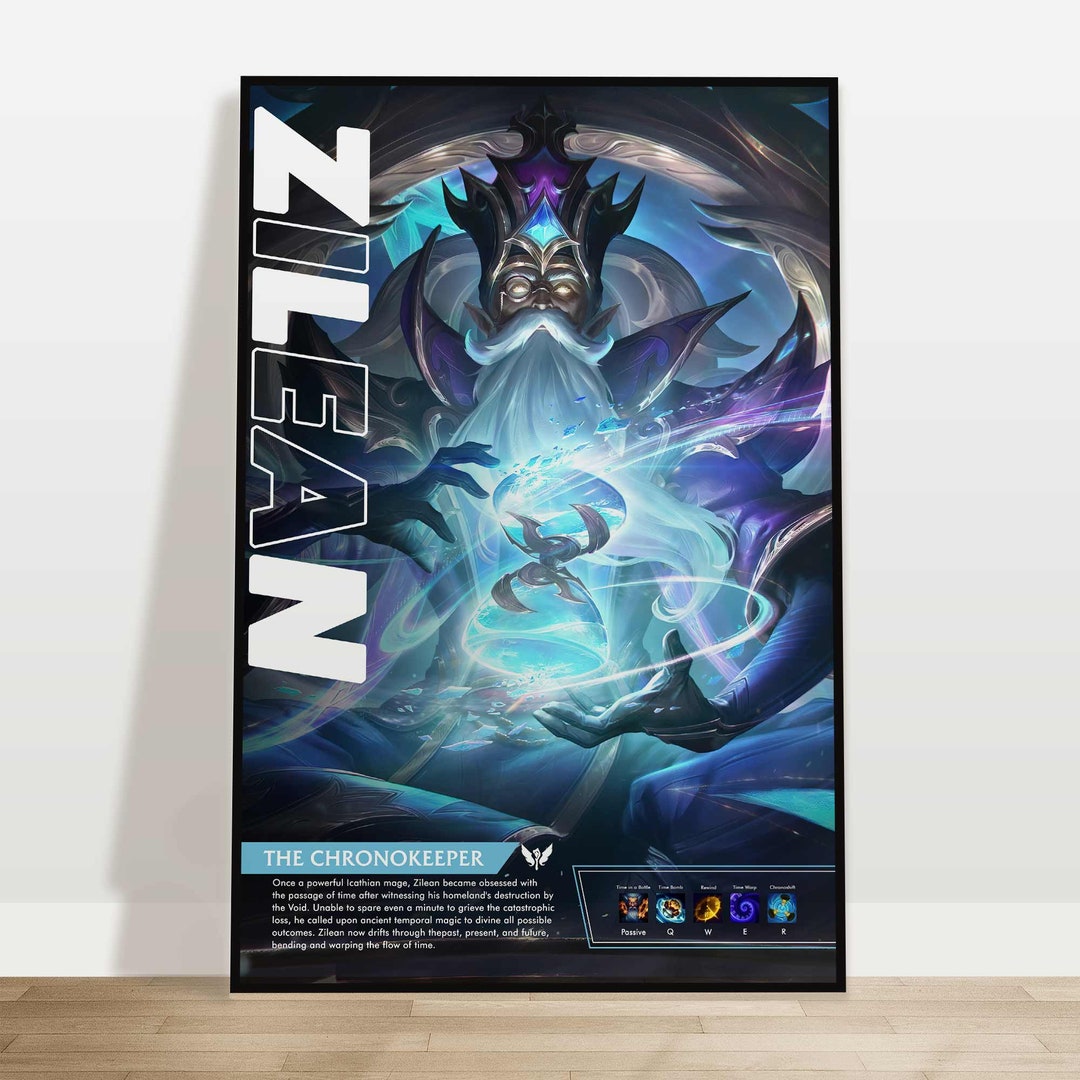 Zilean | Custom League of Legends Poster | Personalize With Your ...