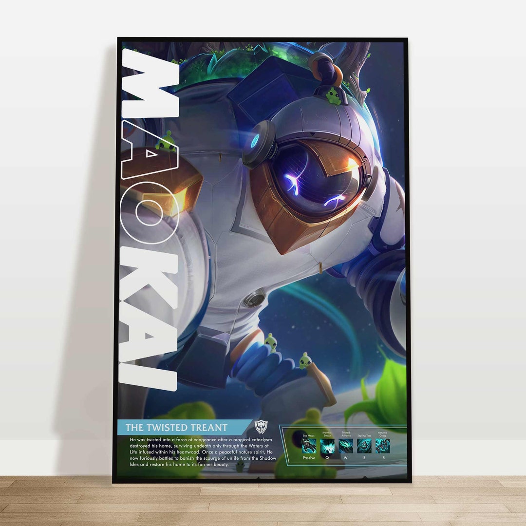 Maokai | Custom League of Legends Poster | Personalize With Your ...