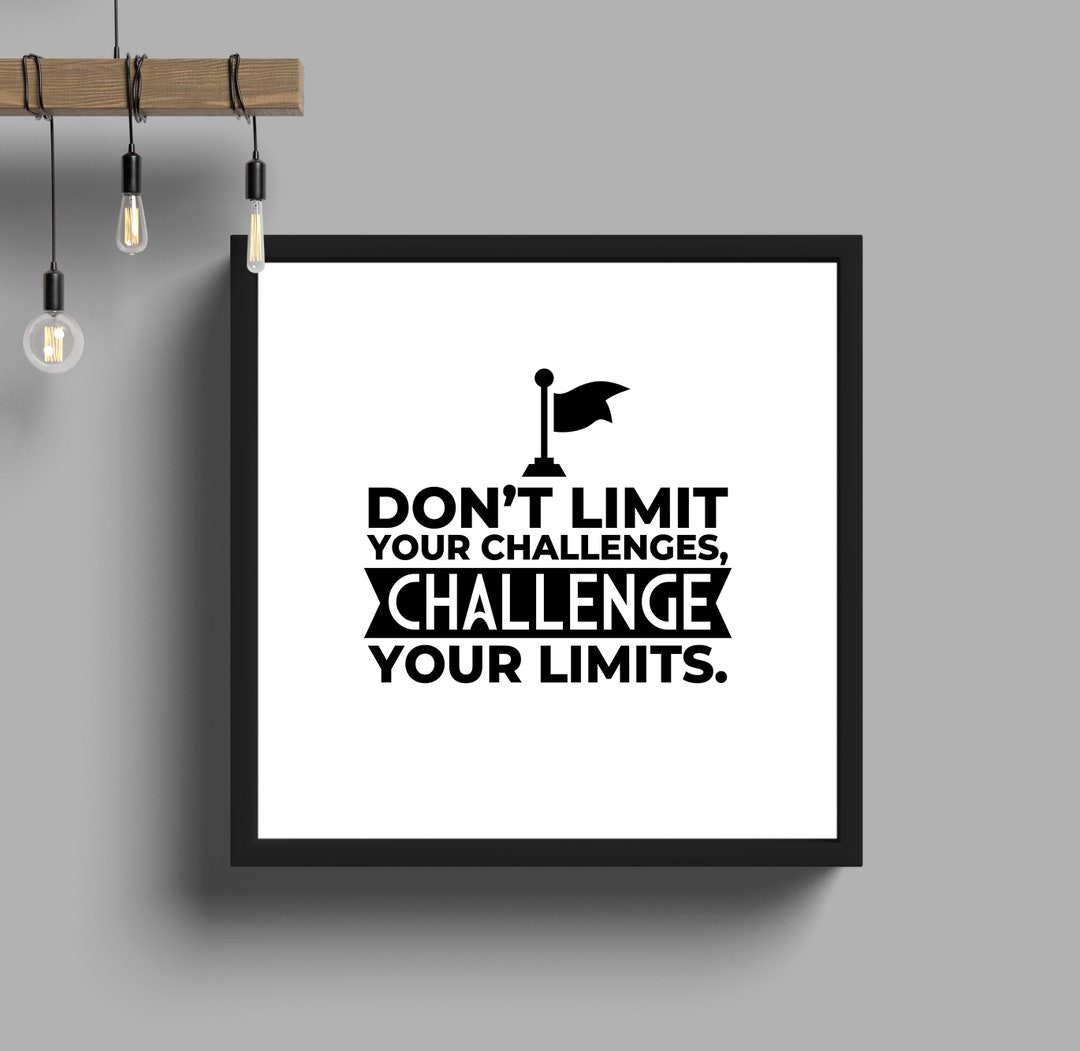 Challenge | Training Motivational Poster | Sports | Competition ...