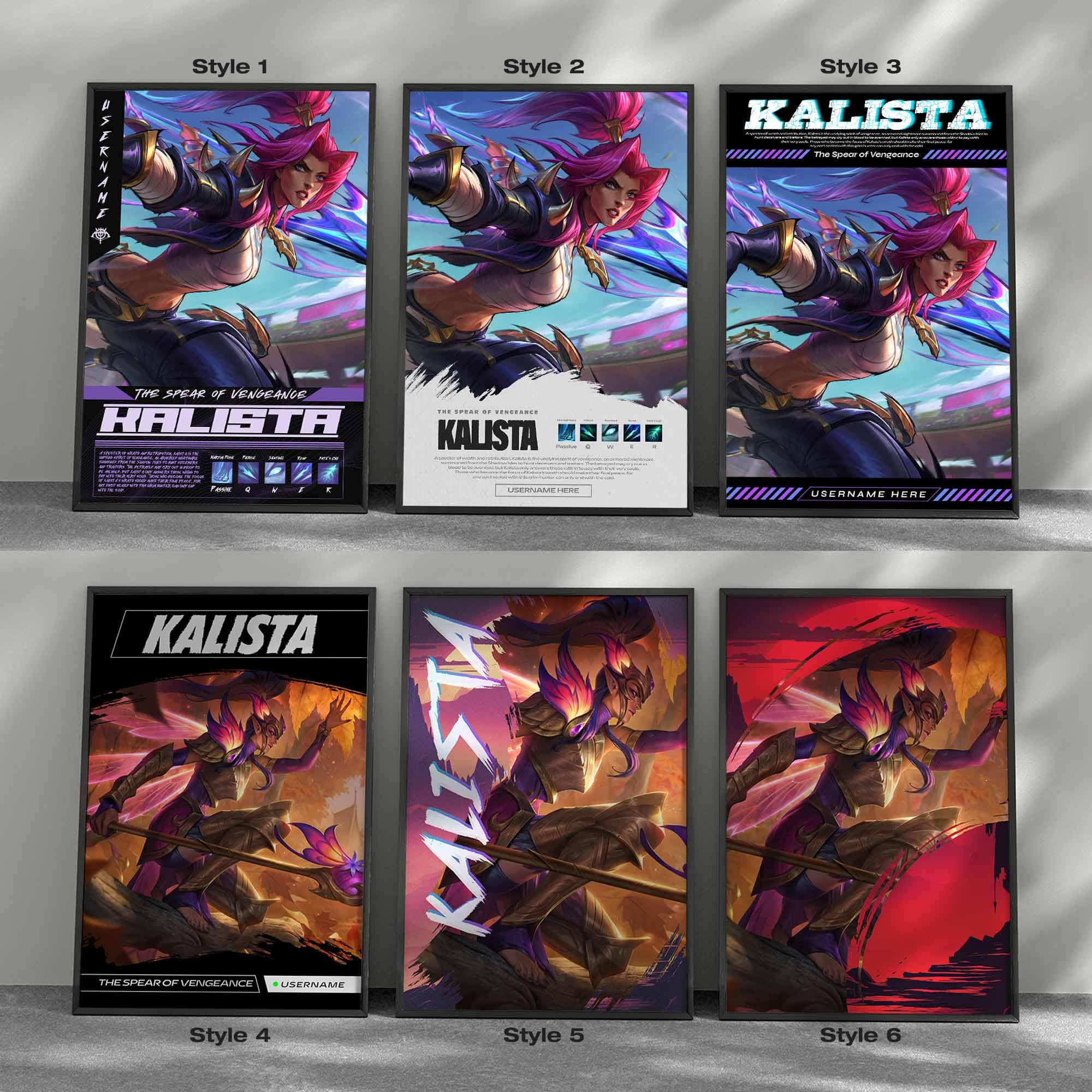 Kalista League Of Legends Fan Art