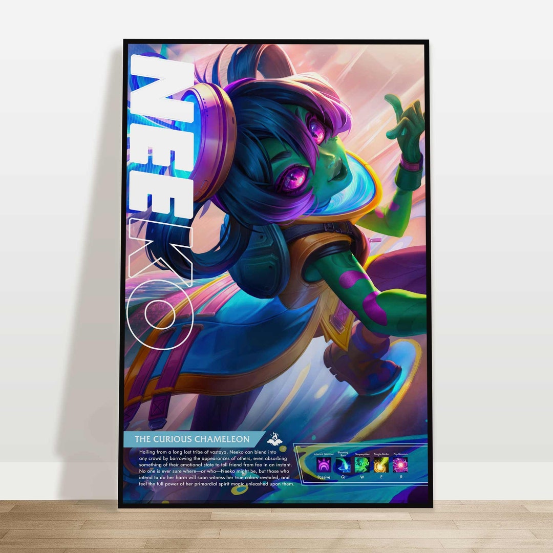 Neeko | Custom League of Legends Poster | Personalize With Your ...