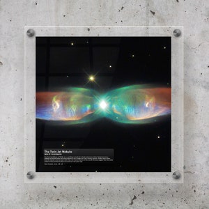 The Twin Jet Nebula | NASA Official Poster | Space Print | Galaxy ...