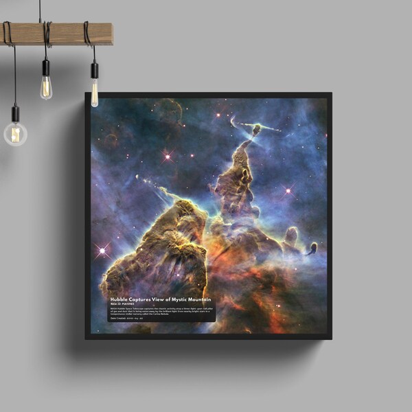 Hubble Print - Etsy