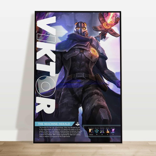 League of Legends Viktor Poster - Etsy