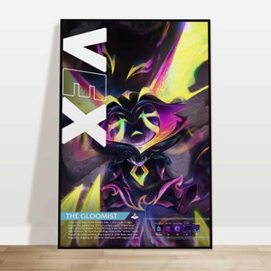 Vex | Custom League of Legends Poster | Personalize With Your Username ...