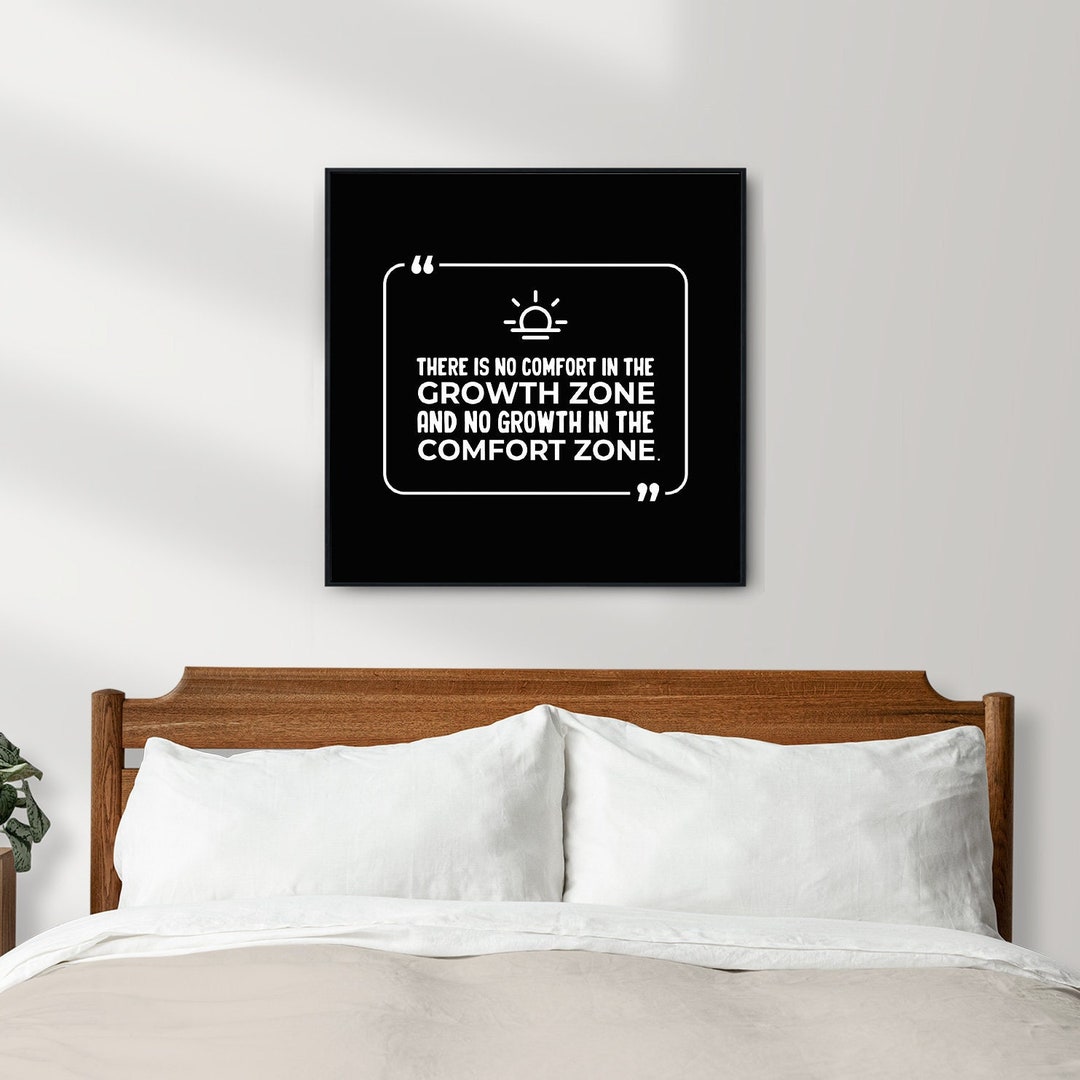 Growth Zone | Training Motivational Poster | Sports | Competition ...