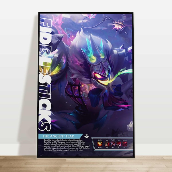 Fiddlesticks League of Legends - Etsy