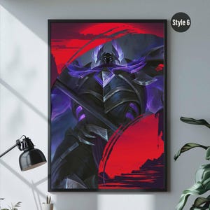 Mordekaiser Custom LOL Poster Wall Art | Add Username | Perfect Gamer ...