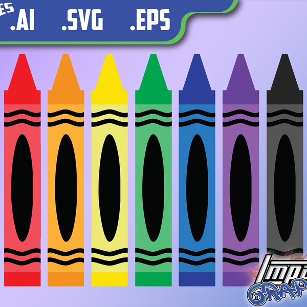 Crayola Svg - Etsy