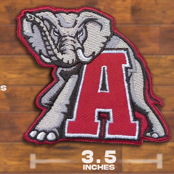 Crimson Iron on Patch - Etsy