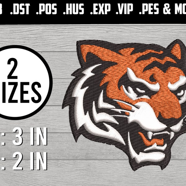 Tiger Applique - Etsy