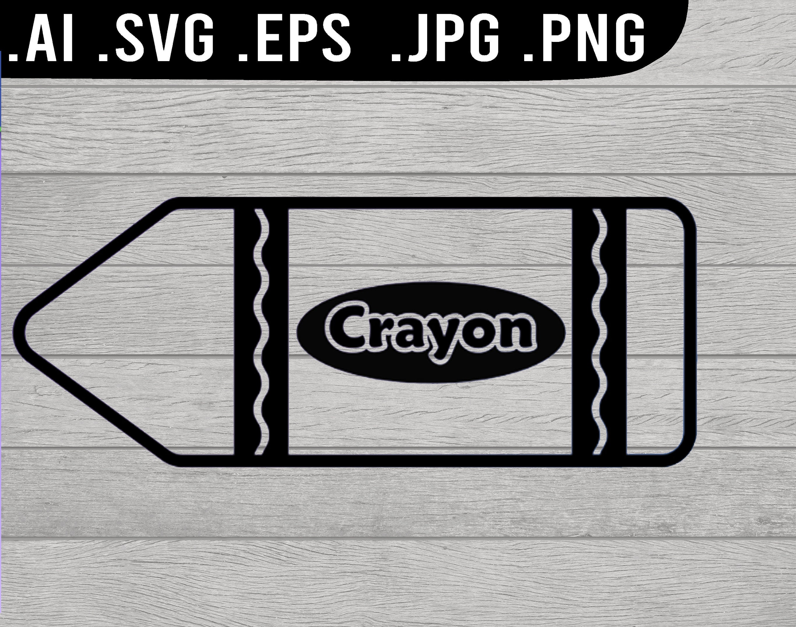 Single Crayon Outline