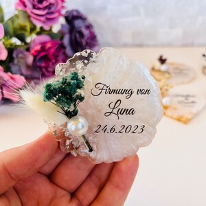 Personalized Epoxy Magnet Favor, Custom Epoxy Wedding Resin Gift ...