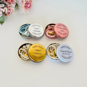 Nikkah Favor Muslim Wedding Iftar Party Personalized Tasbeeh Favor ...