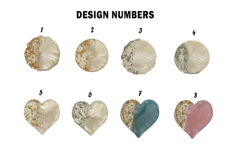 Personalized Epoxy Magnet Favor, Custom Epoxy Wedding Resin Gift ...