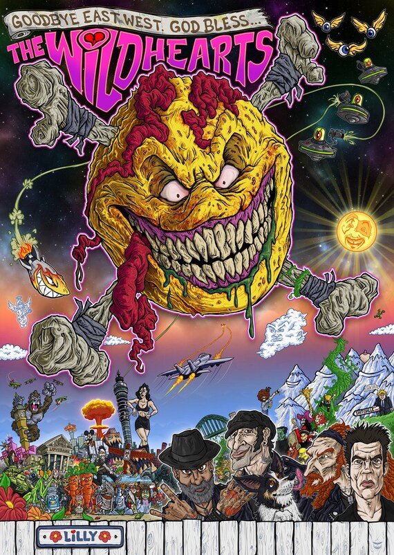 The Wildhearts A2 Poster - Etsy