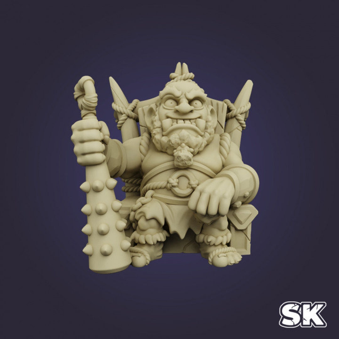 ST-A141 - Sitting Ogre (minus Ogre Throne) - Etsy