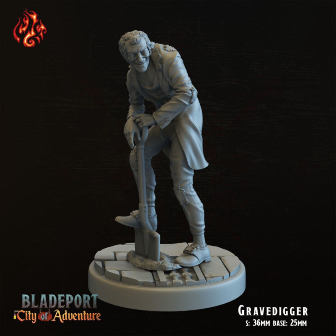 CG-A241 - Grave Digger - Etsy