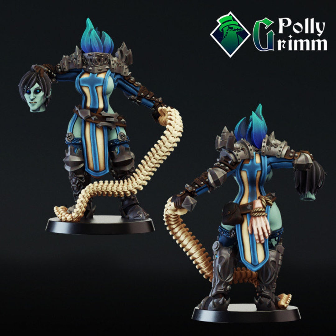 PGA-101 - Undead Dullahan Monster Girl - Etsy UK