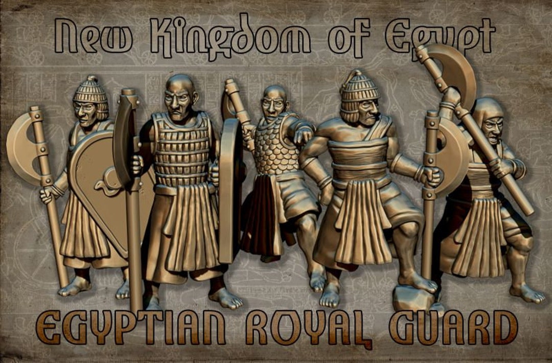 RCM-A03 - Egyptian Royal Guard - Etsy