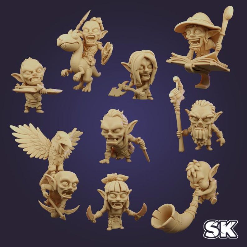 ST-B030 - Goblin Warband - Etsy
