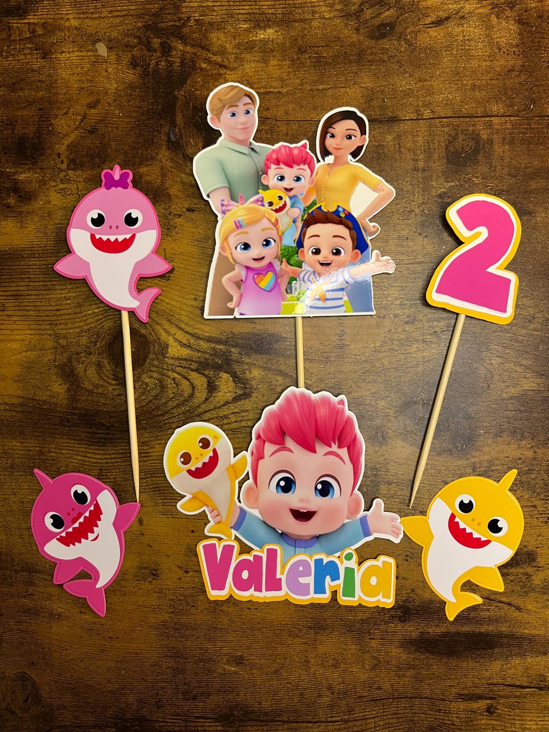 Bebefinn Cake Topper, Bebefinn Family, Bebefinn Party Supplies ...