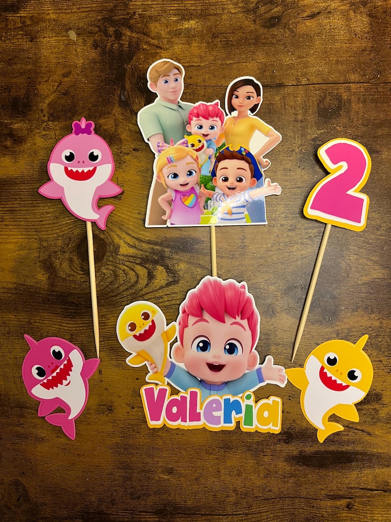 Bebefinn Cake Topper, Bebefinn Family, Bebefinn Party Supplies ...