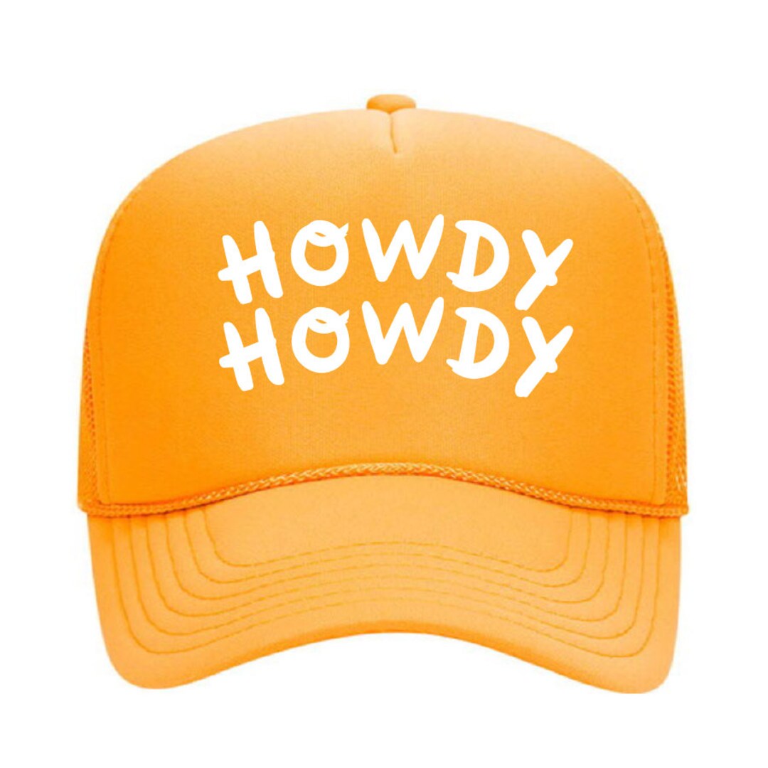 Howdy Howdy Trucker Cap/ Texas Cap/austin Cap/austin Hat - Etsy