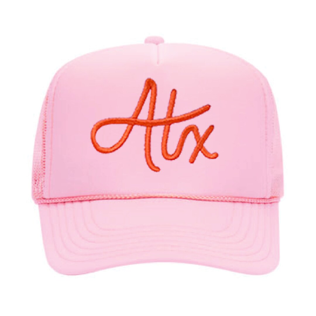 ATX Embroidered Trucker Cap/ Austin Cap / ATX Trucker Cap / Austin ...