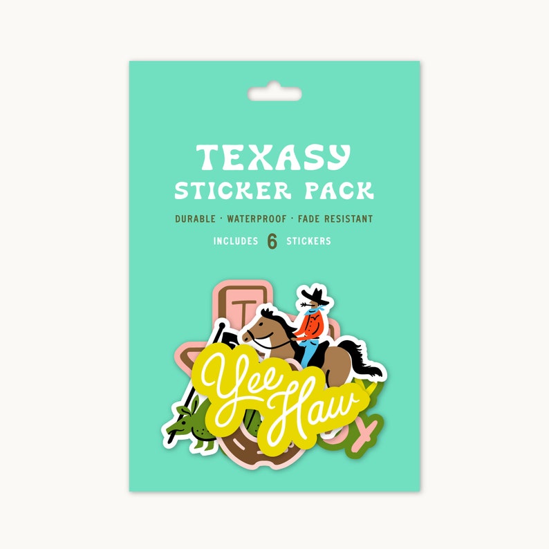 Texasy Sticker Pack / Texas Sticker Pack - Etsy