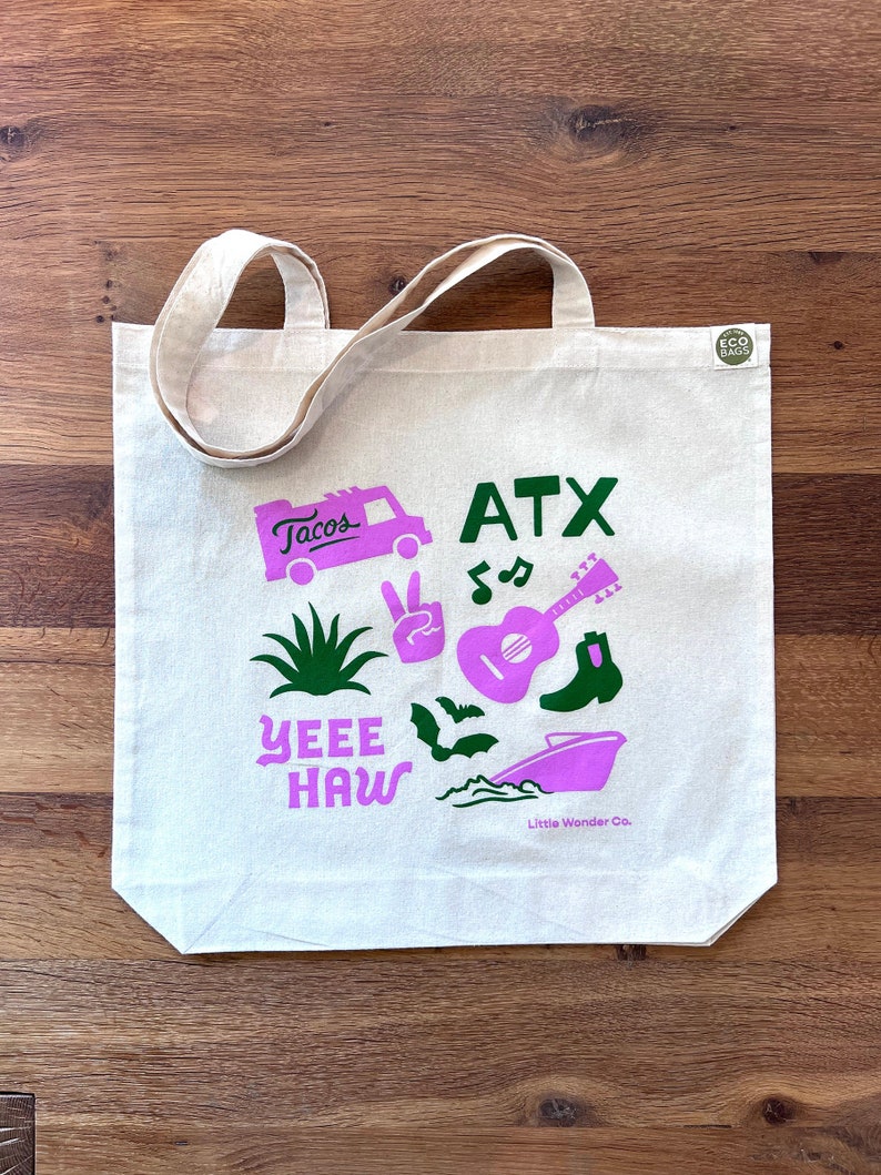 Austin Tote Bag / Austin Tote / Austin Gifts - Etsy