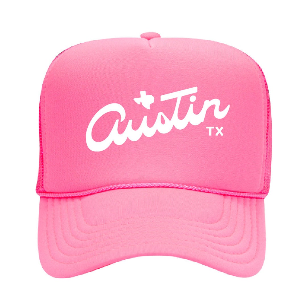 Austin Trucker Cap/austin Hat/texas Hat - Etsy