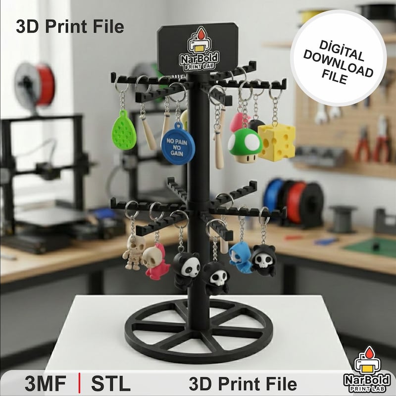 Keychain Display Stand - Etsy
