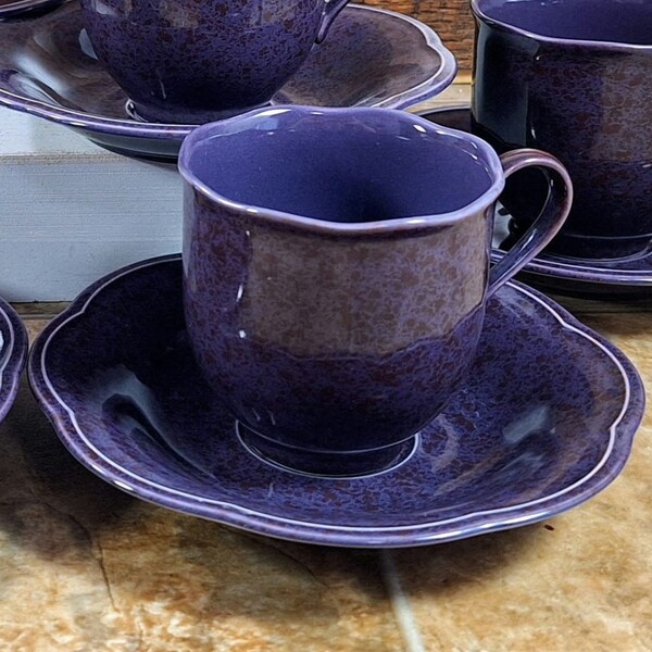 Purple Tea Cup - Etsy
