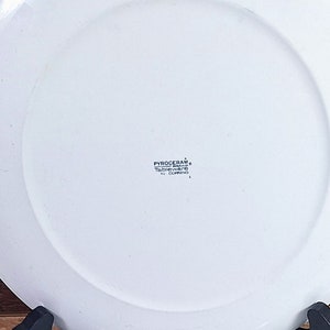 Vintage Corningware Bolero Dinner Plates | 1950s Pyroceram by Corning ...