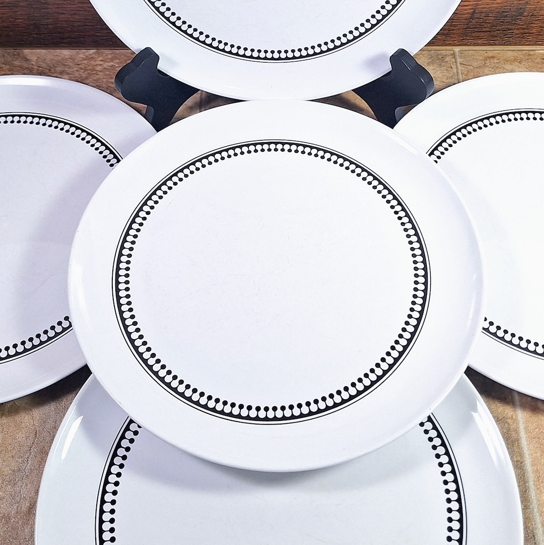 Vintage Corningware Bolero Dinner Plates | 1950s Pyroceram by Corning ...