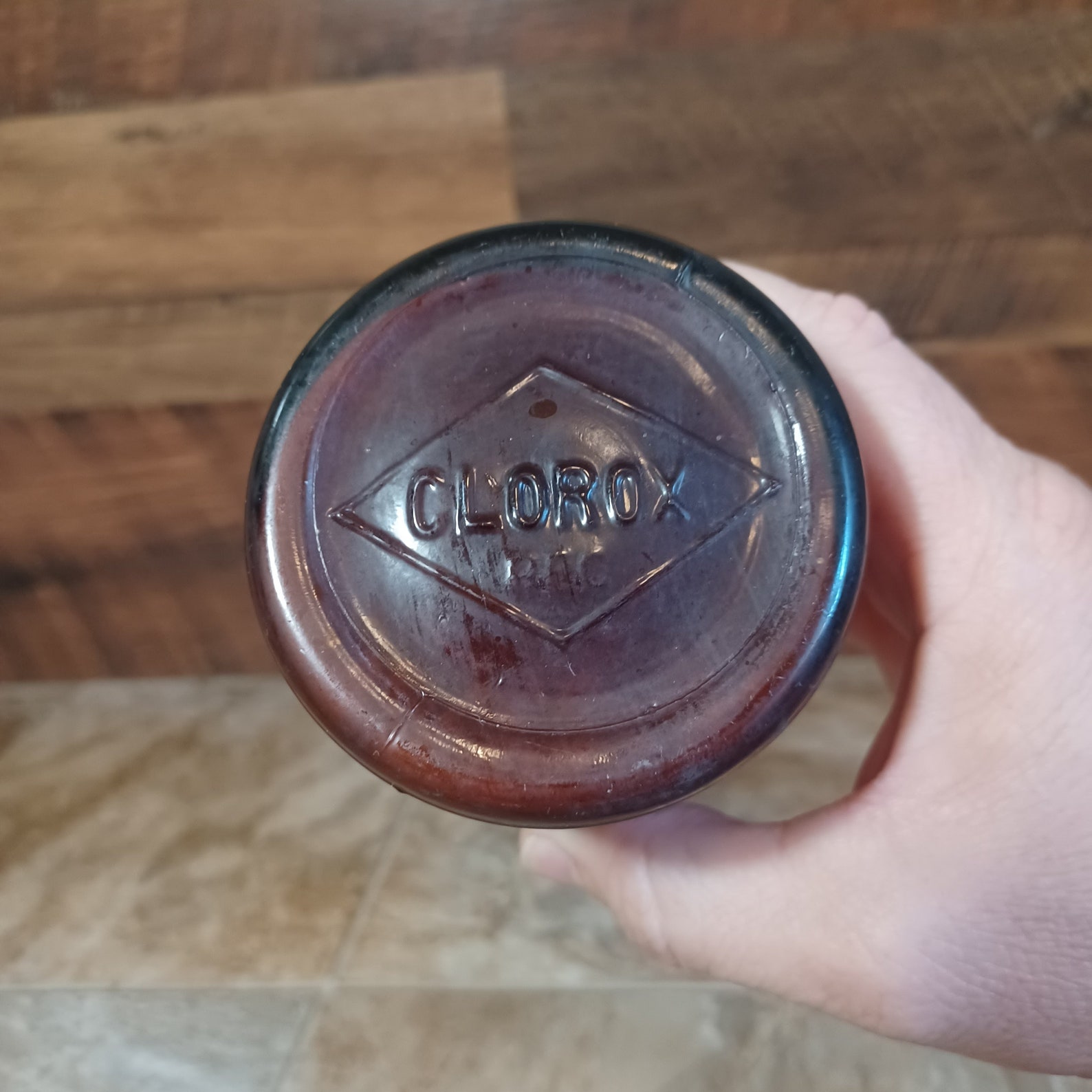 Vintage 1920s Clorox Bottle - Etsy