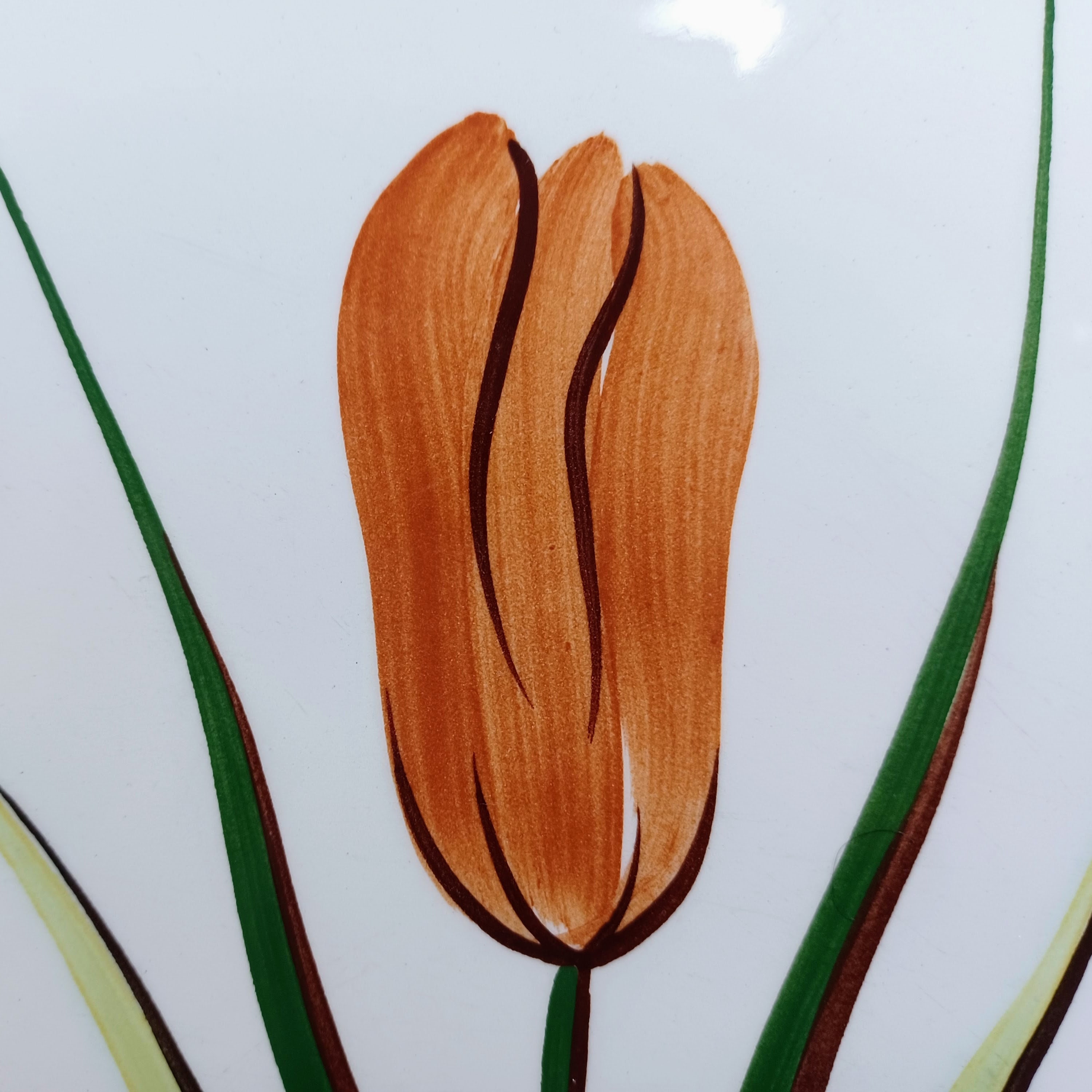 Mid Century Modern Continental Kilns Golden Crocus Dinner - Etsy