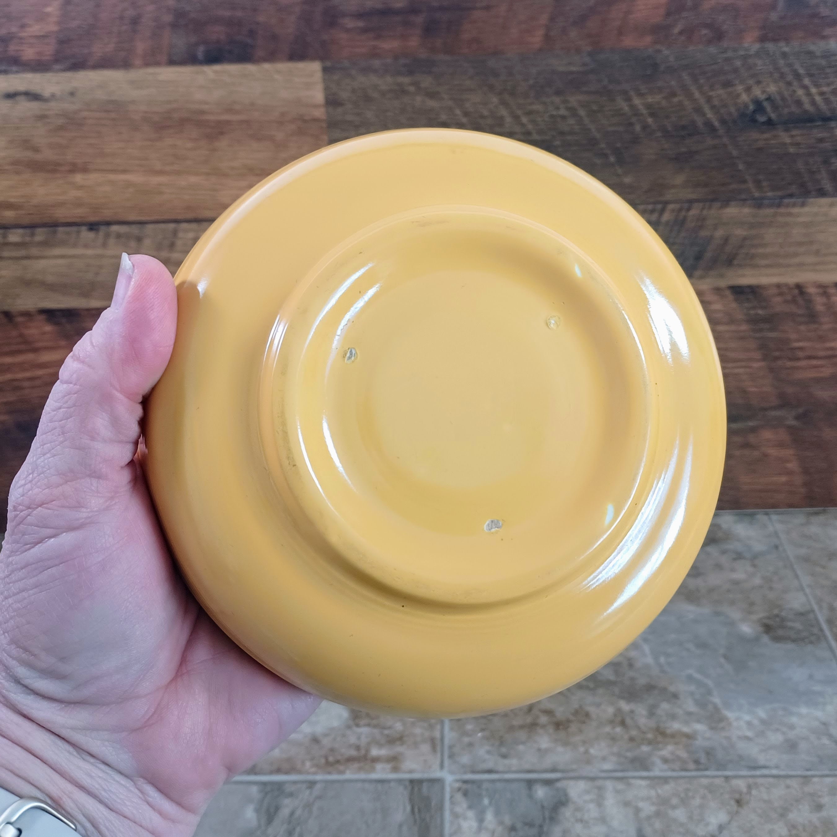 Mid Century Modern Yellow Fiesta Bowl Vintage 1960s Fiesta - Etsy