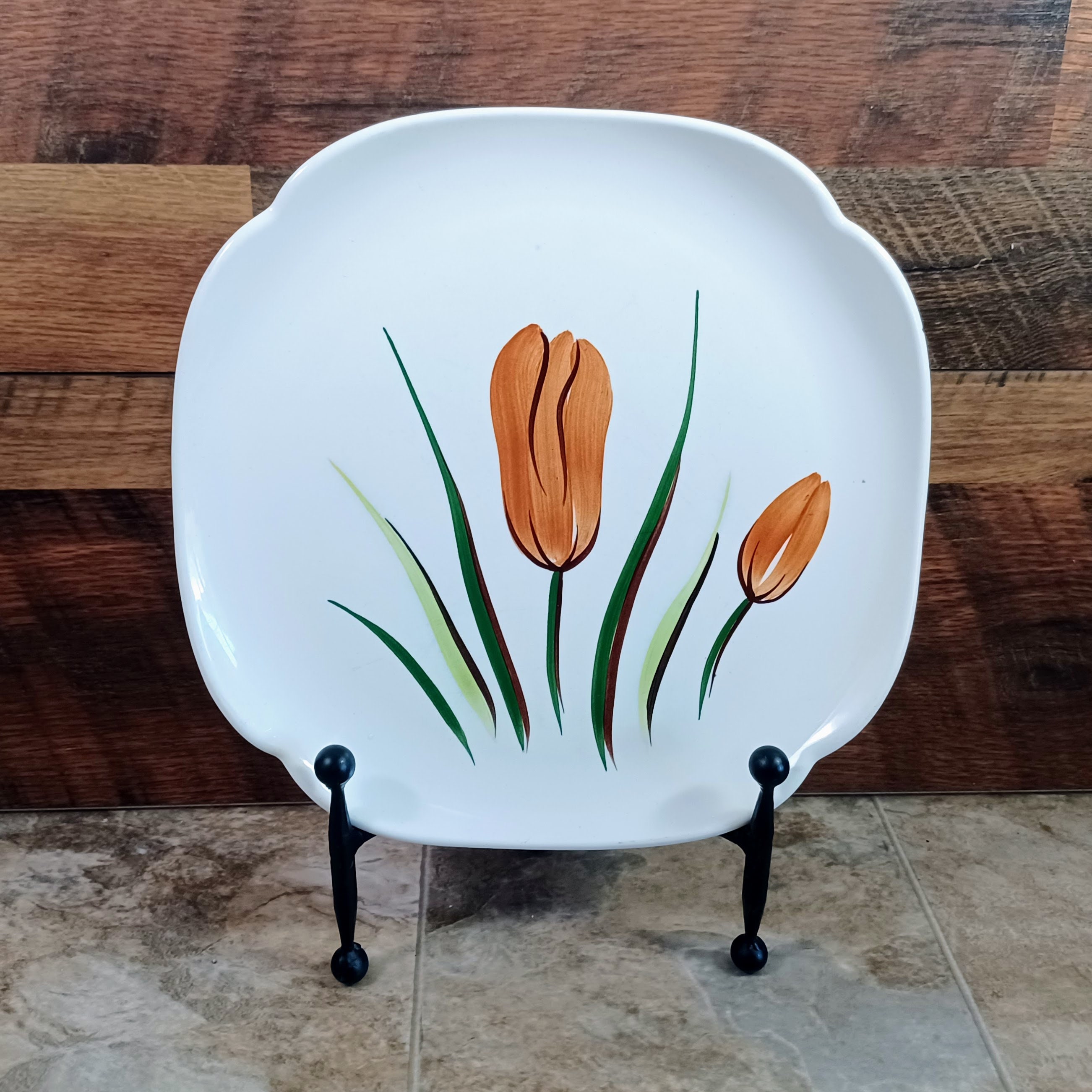 Mid Century Modern Continental Kilns Golden Crocus Dinner - Etsy